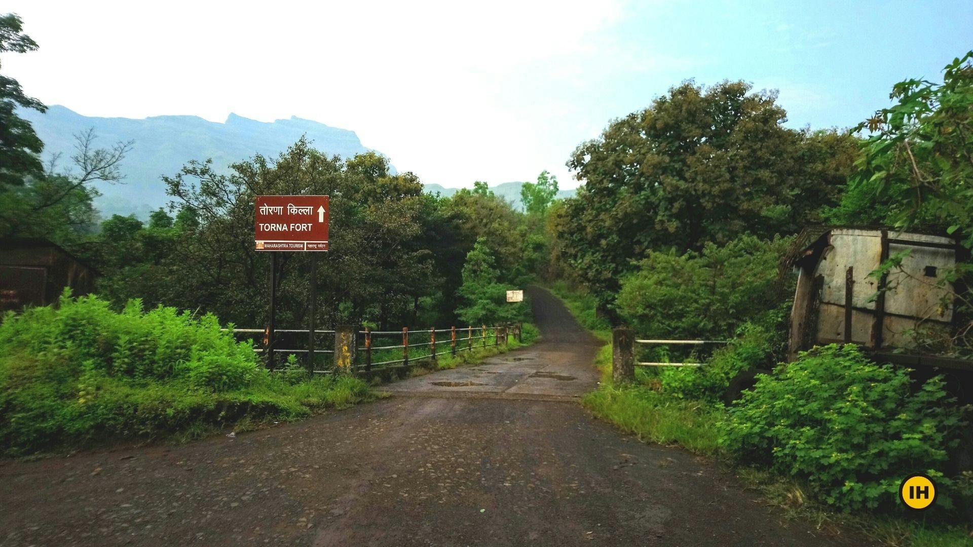 Torna Fort In Monsoon