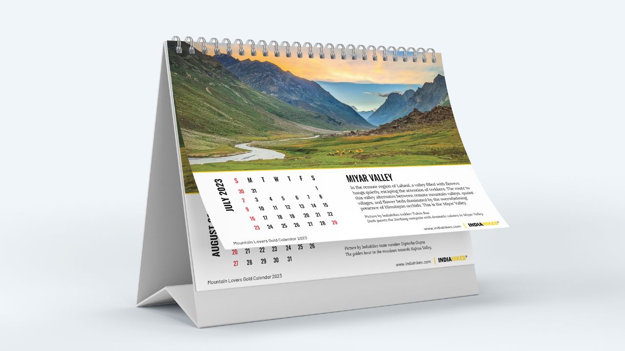 Mountain Lovers Gold Calendar 2023 Now Shipping!