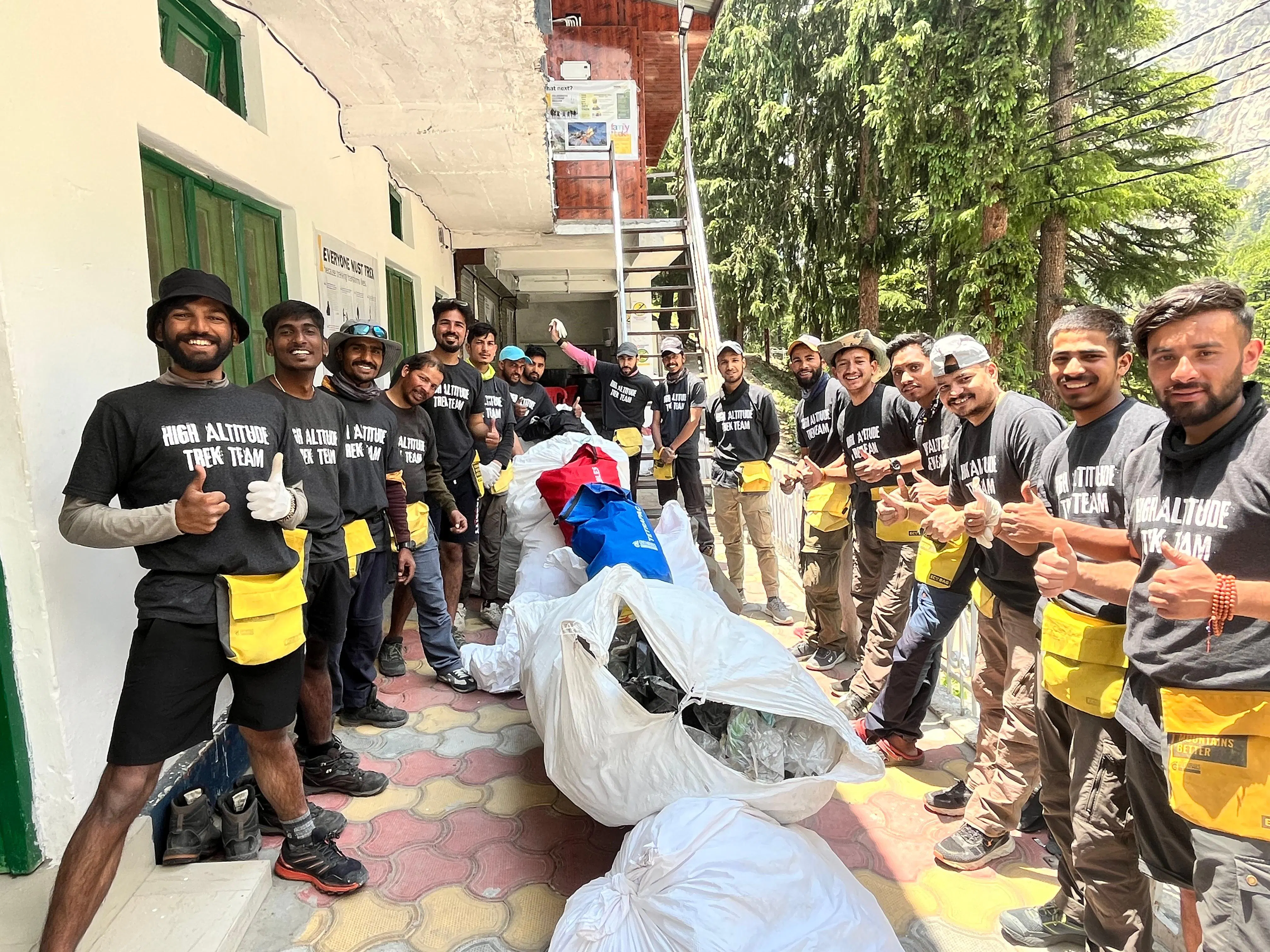 Indiahikes Teams Remove 400 Kilos Of Waste From Trekking Trails ...