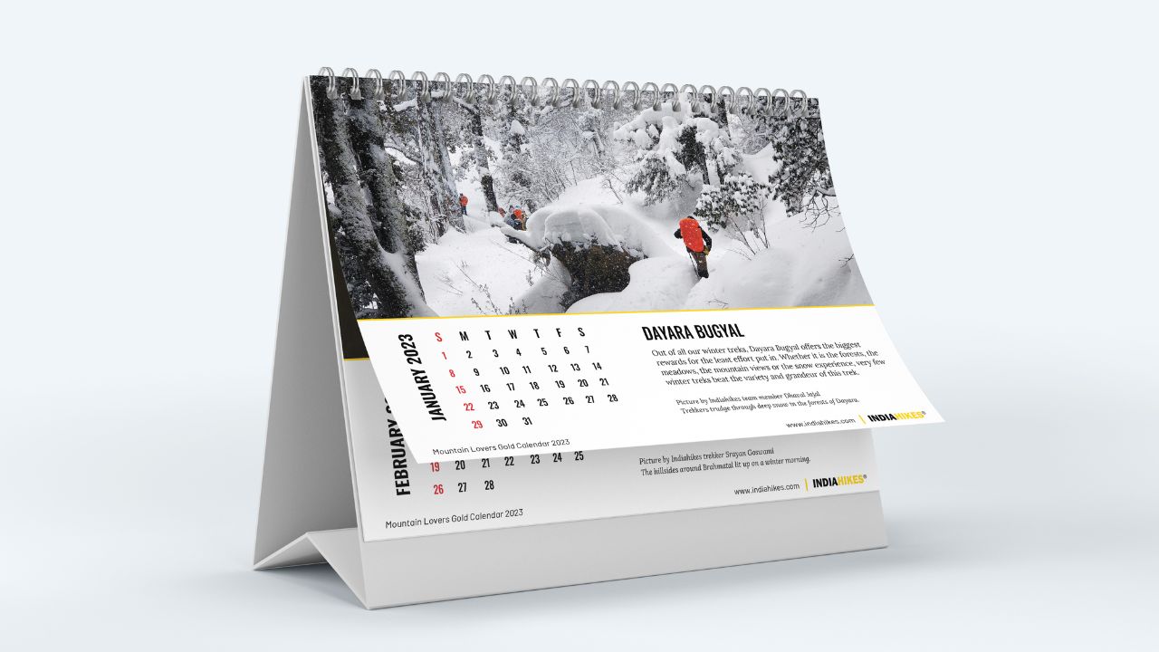 Mountain Lovers Gold Calendar 2023 Now Shipping!