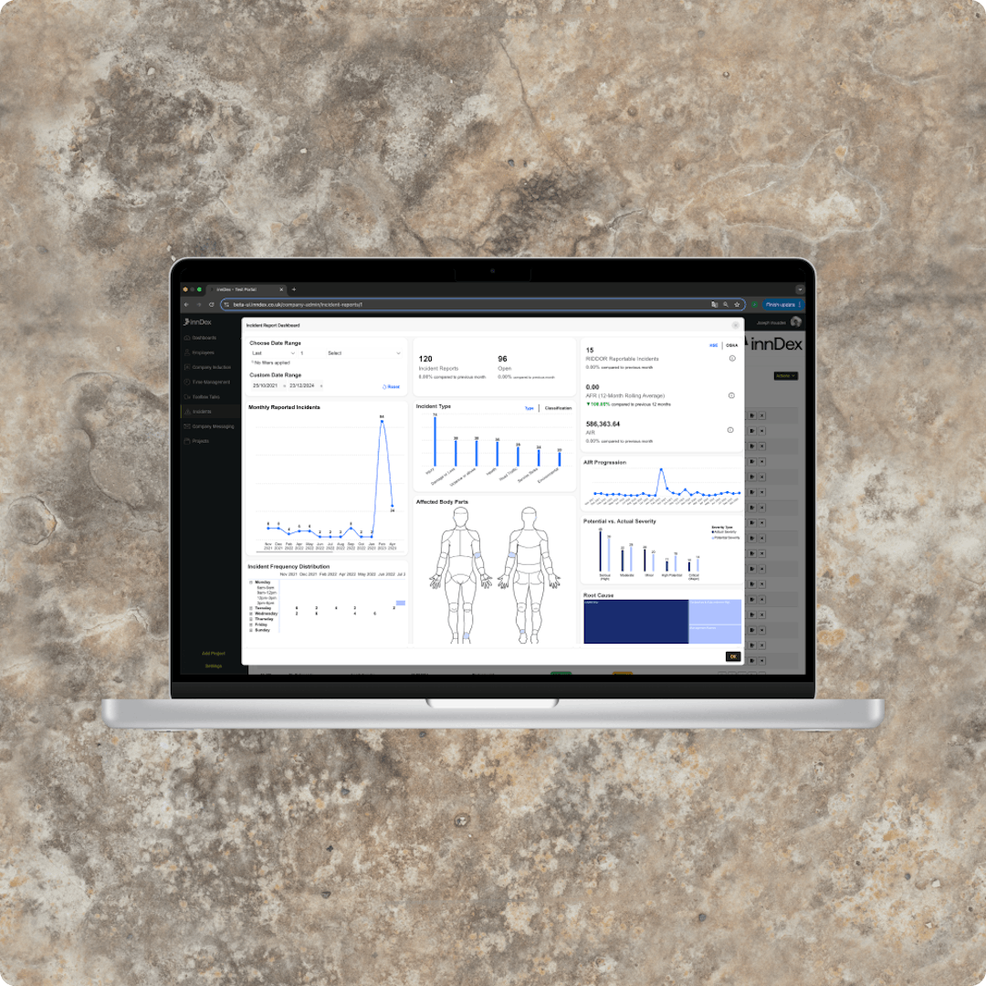 Construction Project Reporting Software | innDex