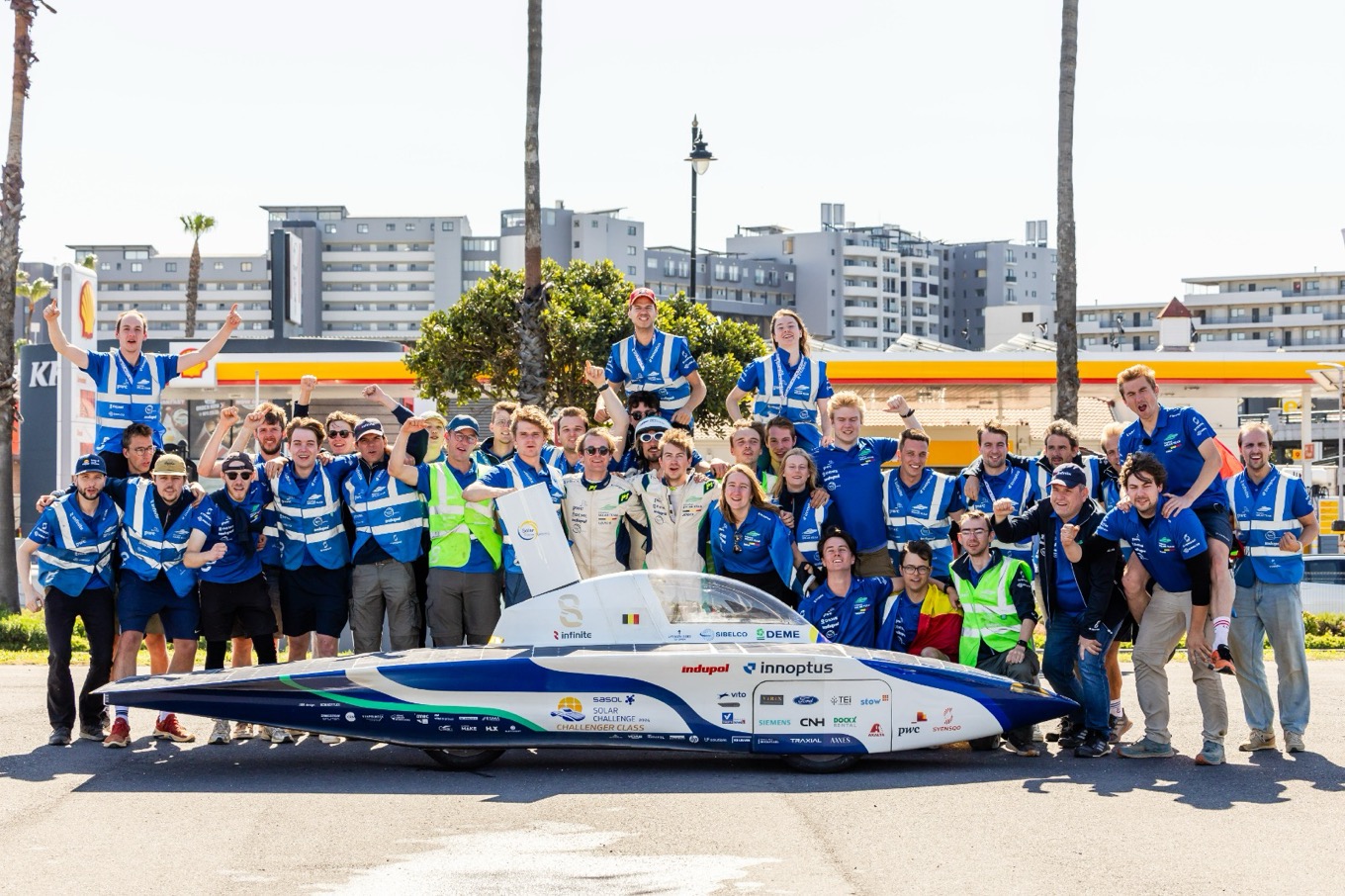 The Innoptus Solar Team Wins the 2024 Sasol Solar Challenge! - Innoptus