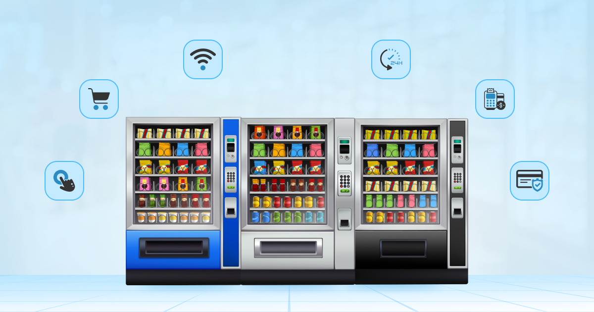 Wireless Connectivity in mPOS & Smart Vending Machines
