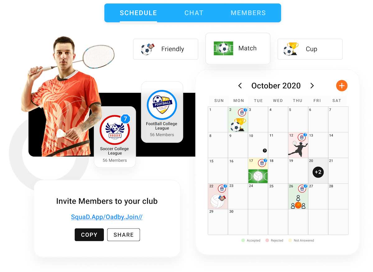 Squad - Sports Team Management App | Case Study