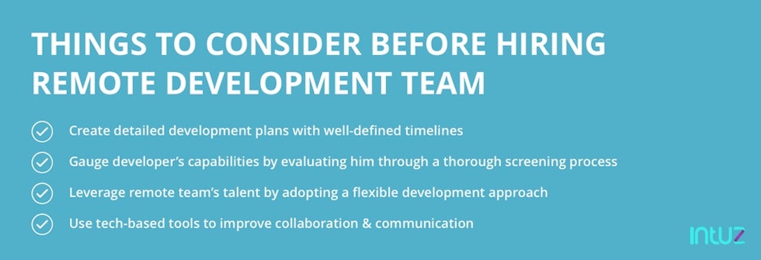 Ultimate Guide on Finding & Hiring Remote Developers | Intuz