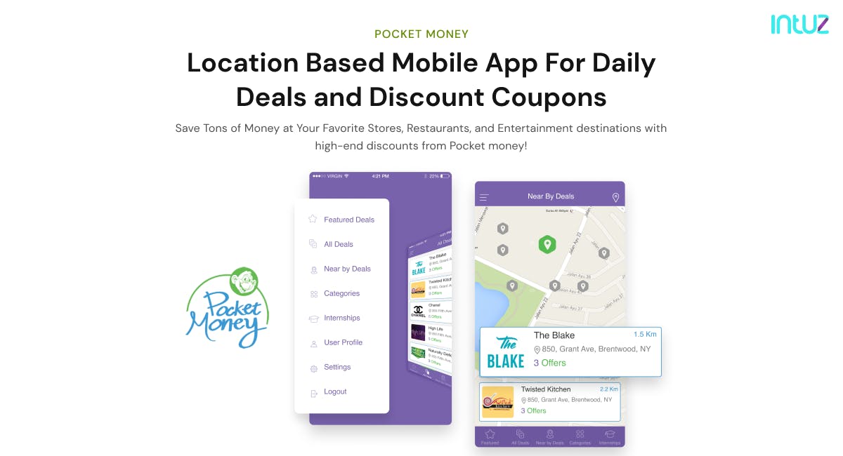 PocketMoney - Deals and Coupons Distribution App