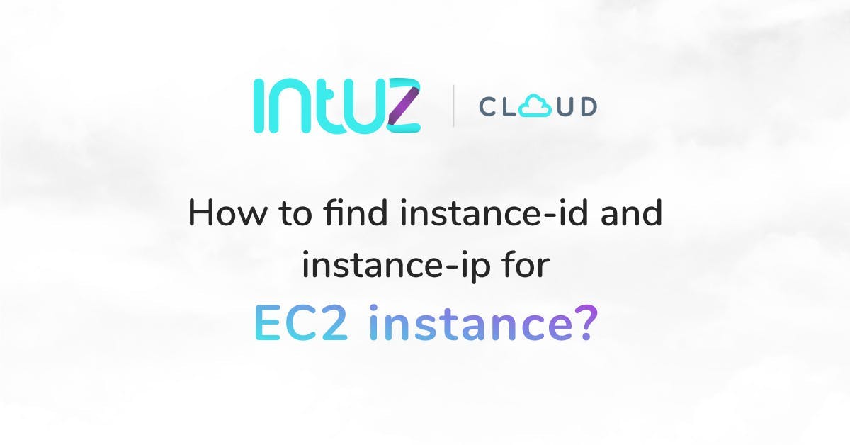 How to find your Instance-id and Public-ip of AWS AMI | Intuz