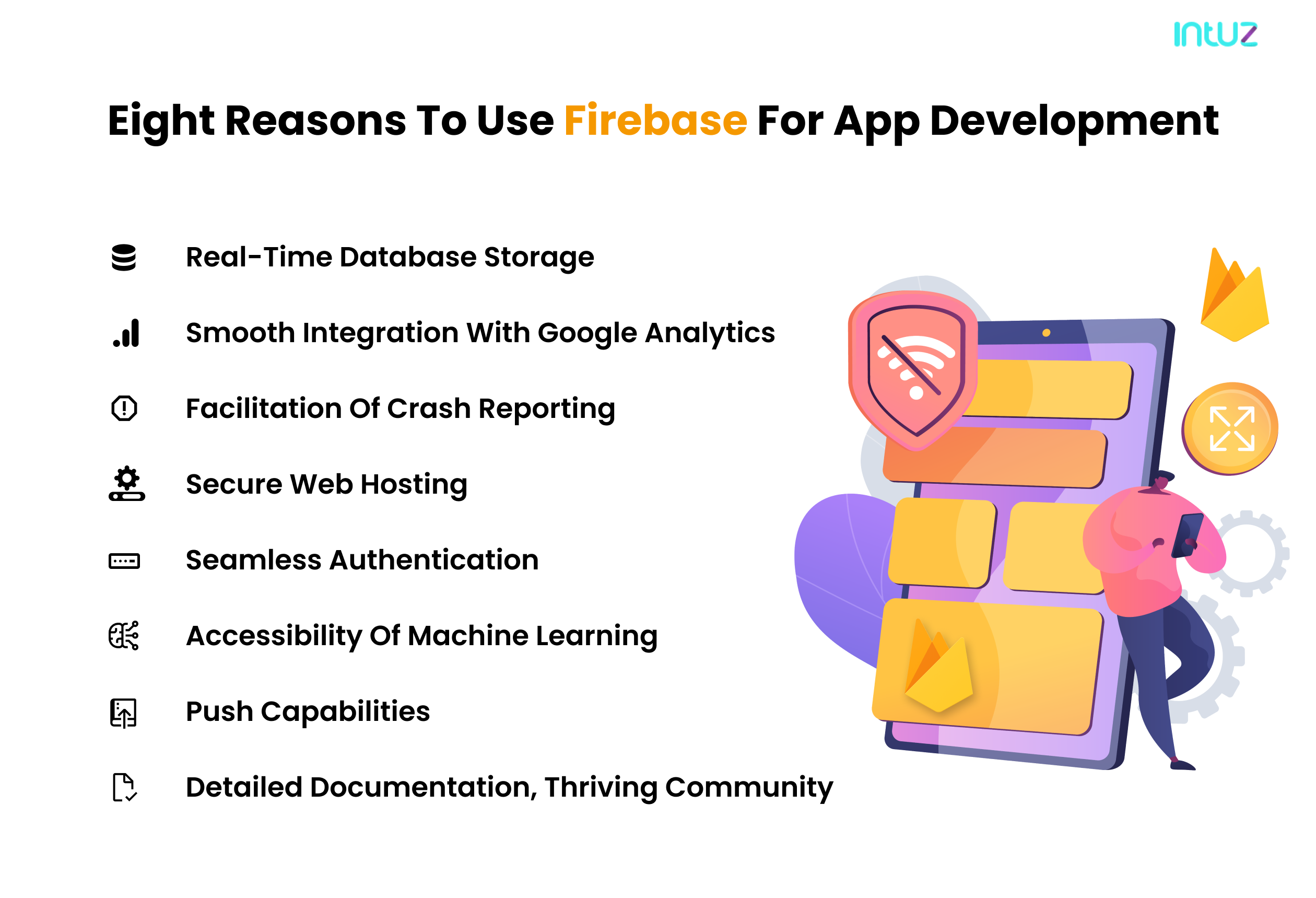 Things to know while building a firebase mobile app | Intuz