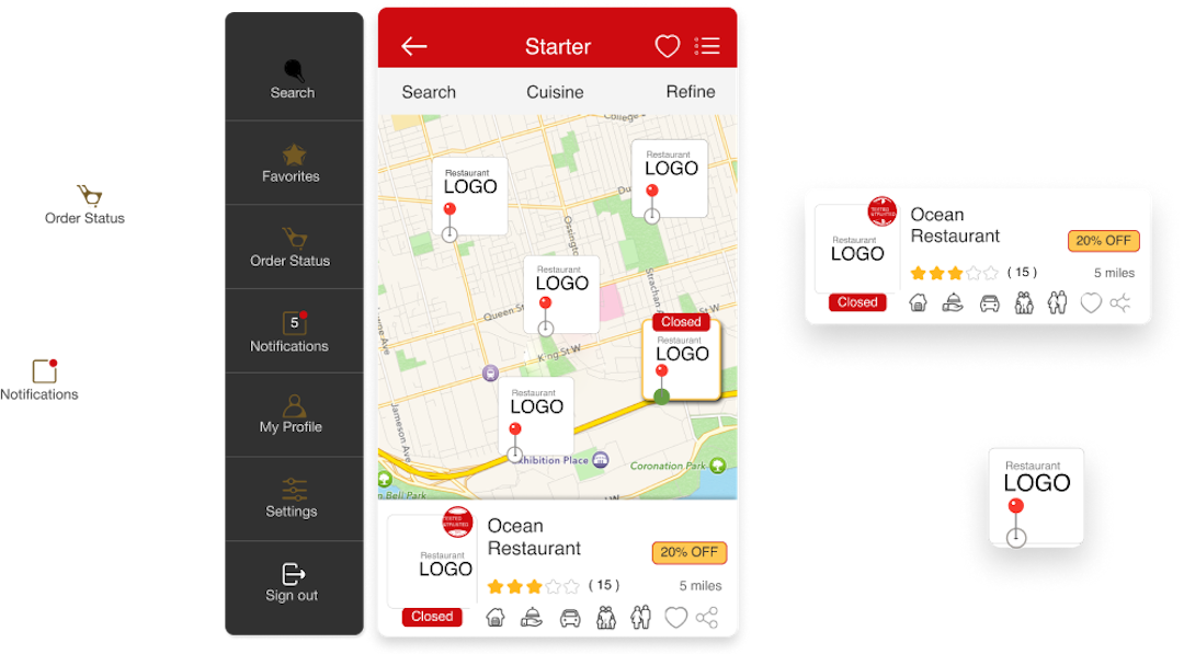 Food On-Demand & Restaurant Aggregator App Development | Intuz