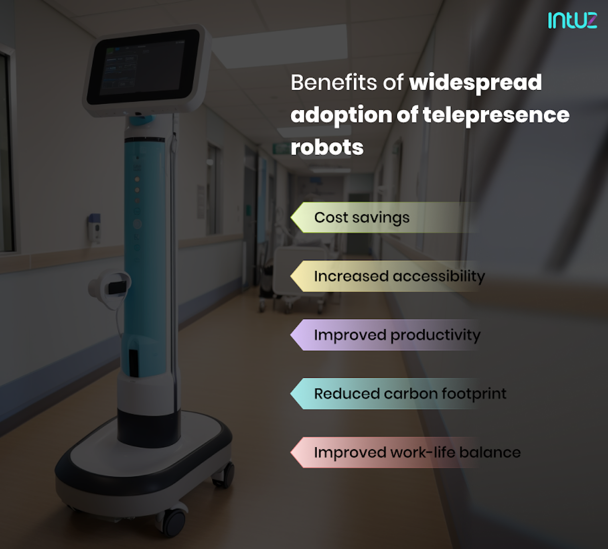 Discover the applications and benefits of IoT-powered telepresence robots.