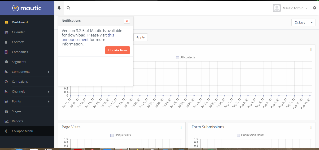 Common FAQs to launch Mautic Stack and resolve update errors