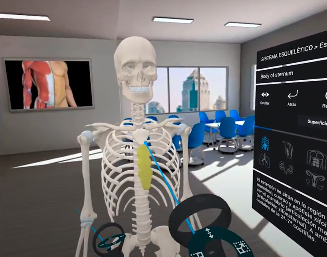 Simulador Realidad Virtual: Anatomía | Aulas Ateca