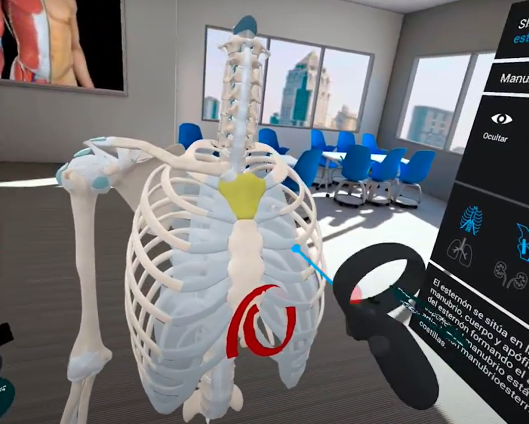 Simulador Realidad Virtual: Anatomía | Aulas Ateca