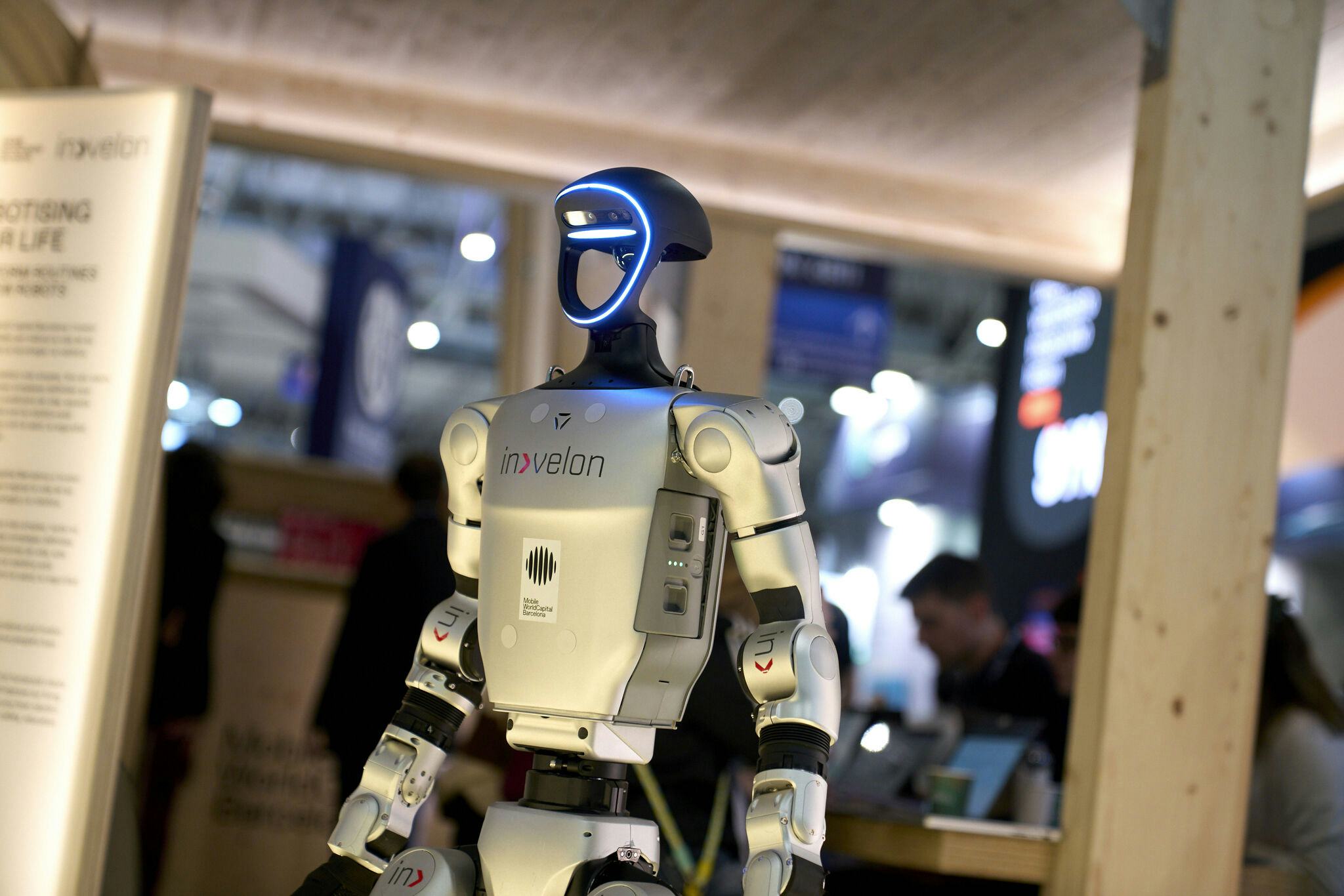 Humanoid Robot at MWC 2025 | Invelon Technologies