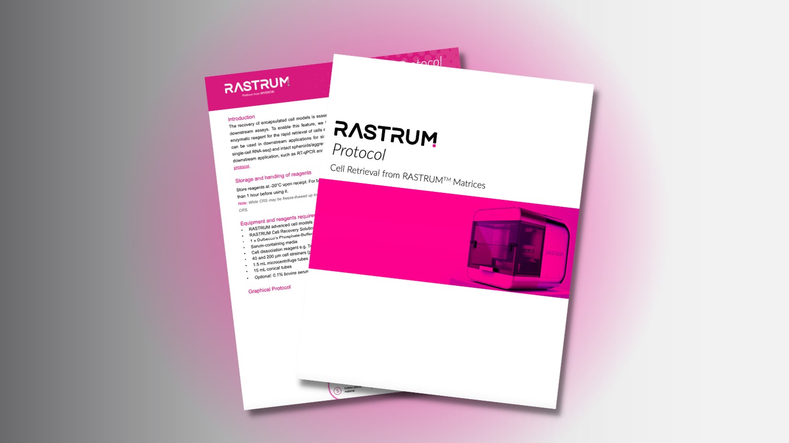 Cell Retrieval from RASTRUM™ Matrices