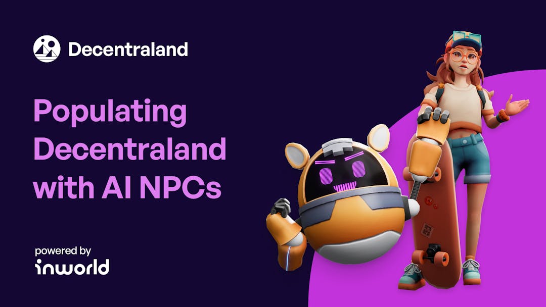 Populating Decentraland with AI NPCs