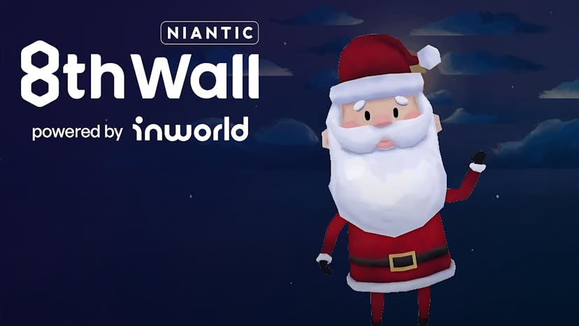 ‘Ask Santa Anything’ in this festive WebAR experience, powered by Niantic 8th Wall and Inworld AI