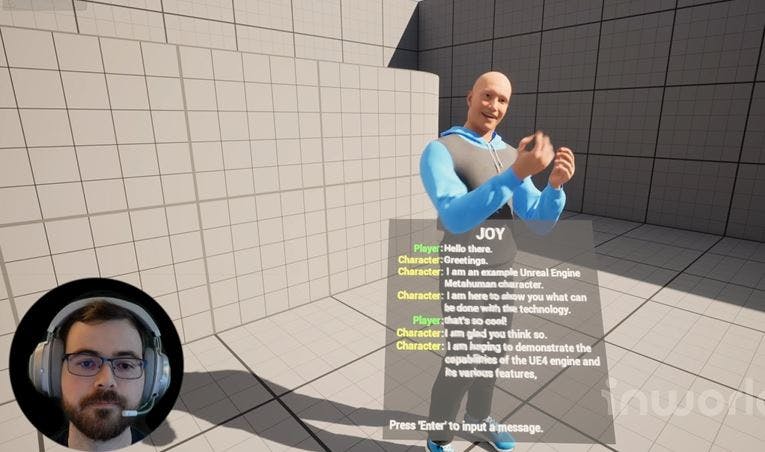 Tutorial: Inworld Demo Gallery in Unreal - MetaHumans Tutorial: Inworld Demo Gallery in Unreal - MetaHumans