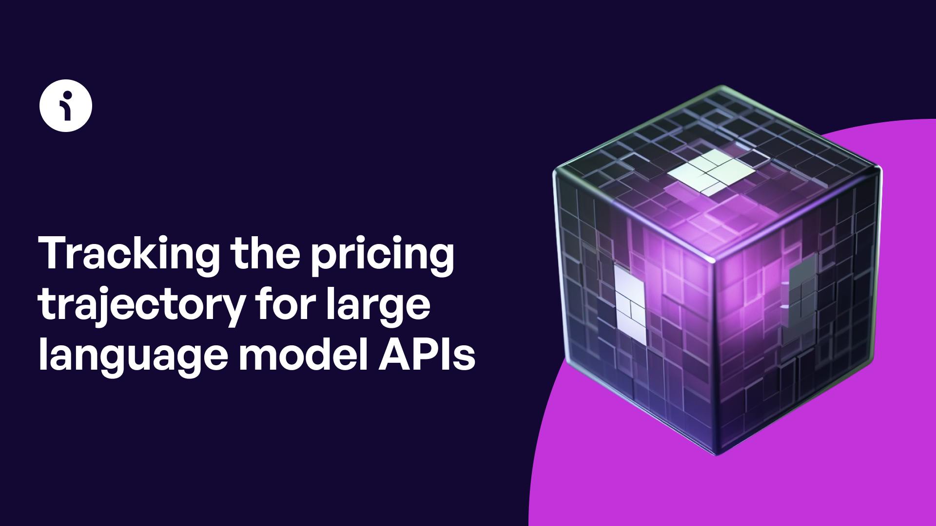 Tracking the pricing trajectory for large language models like GPT-4 and ChatGPT