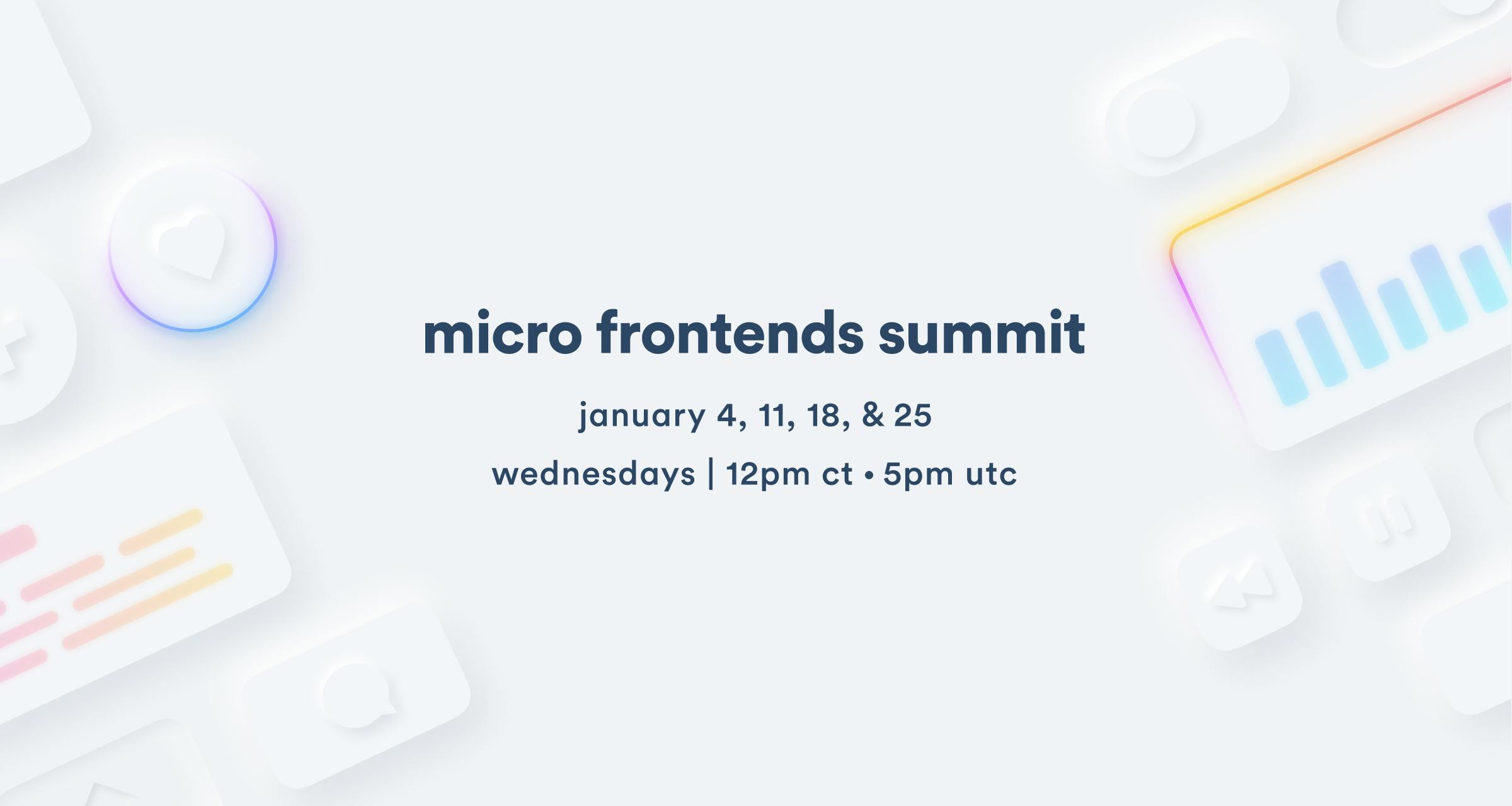 Micro Frontends Summit