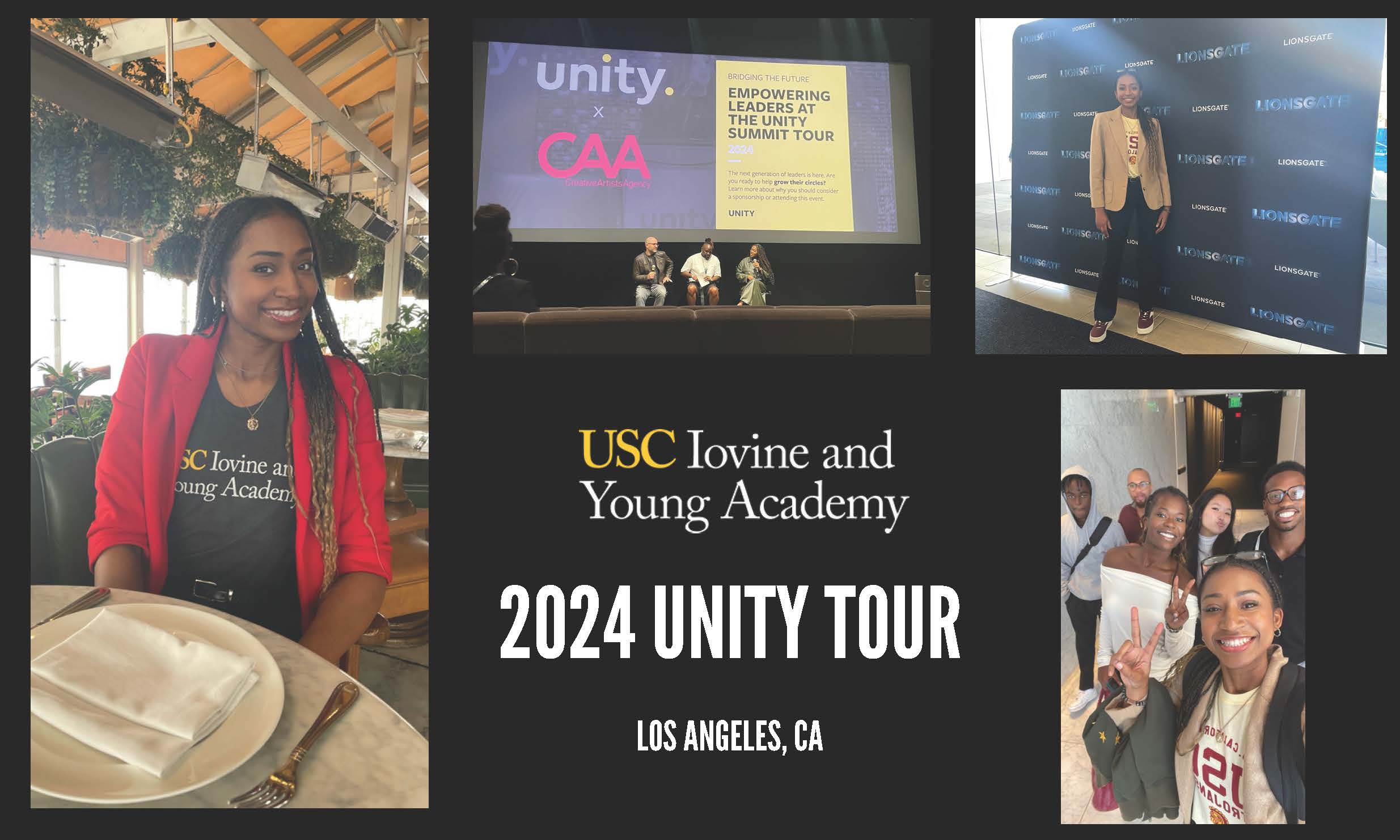 IYA Students Attend 2024 Unity Summit Tour in Los Angeles || USC Jimmy Iovine and Andre Young ...