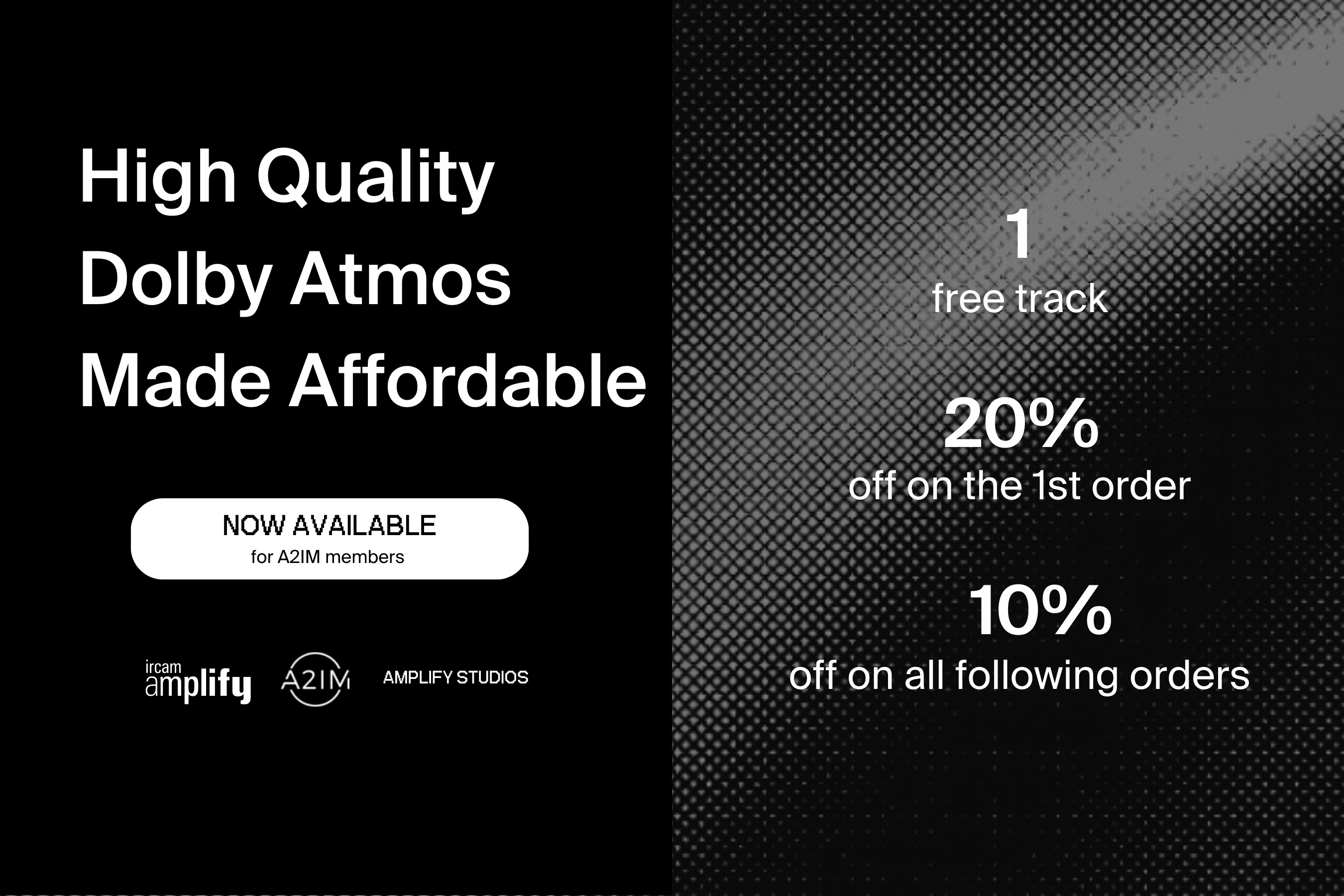 Indie labels get Dolby Atmos boost | Ircam Amplify