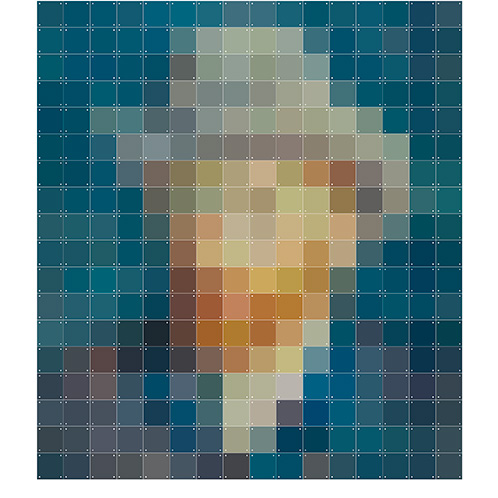 Van Gogh Pixel - IXXI