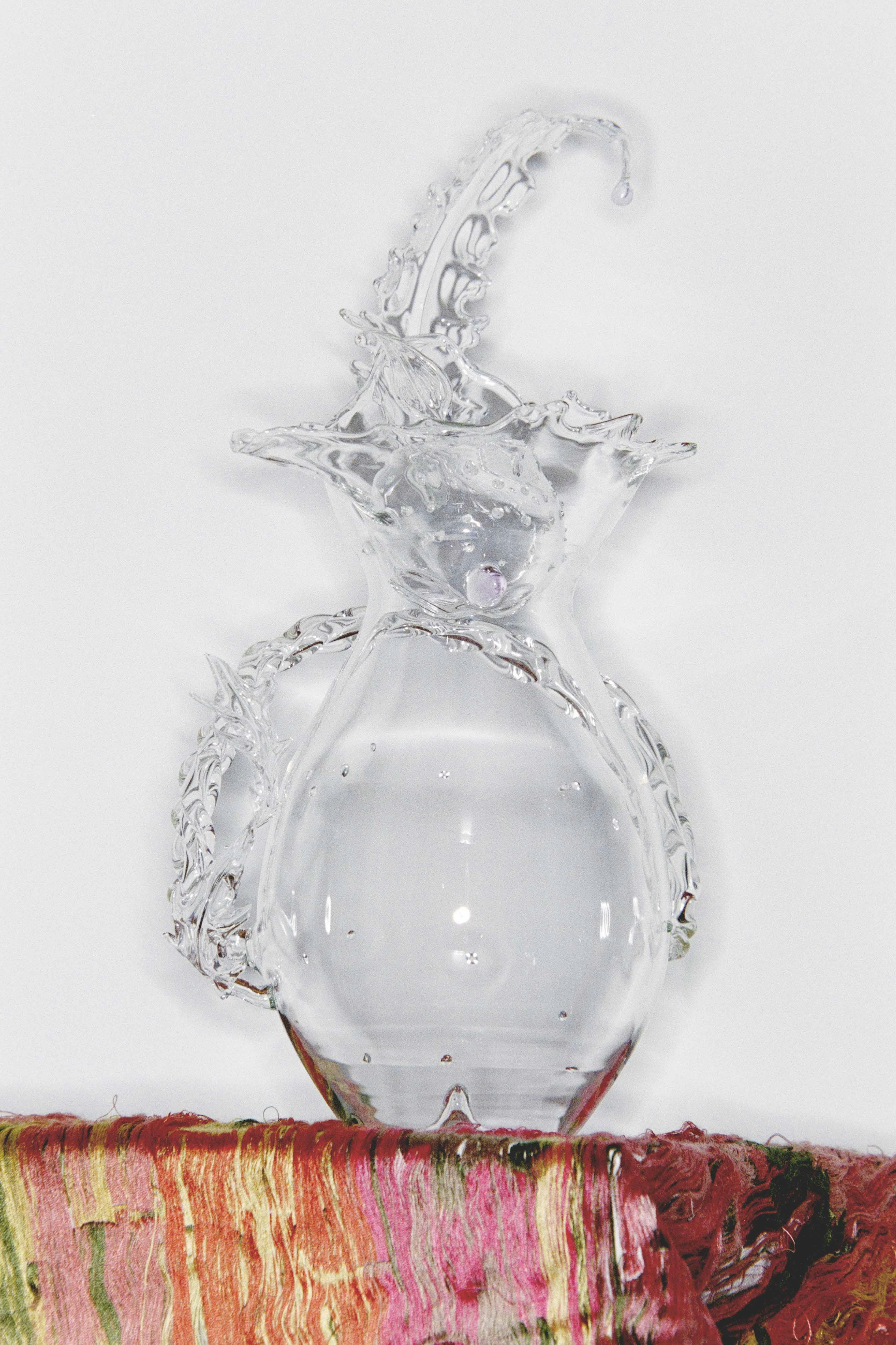 Glass Flower Vessel - Valentina Cameranesi Sgroi