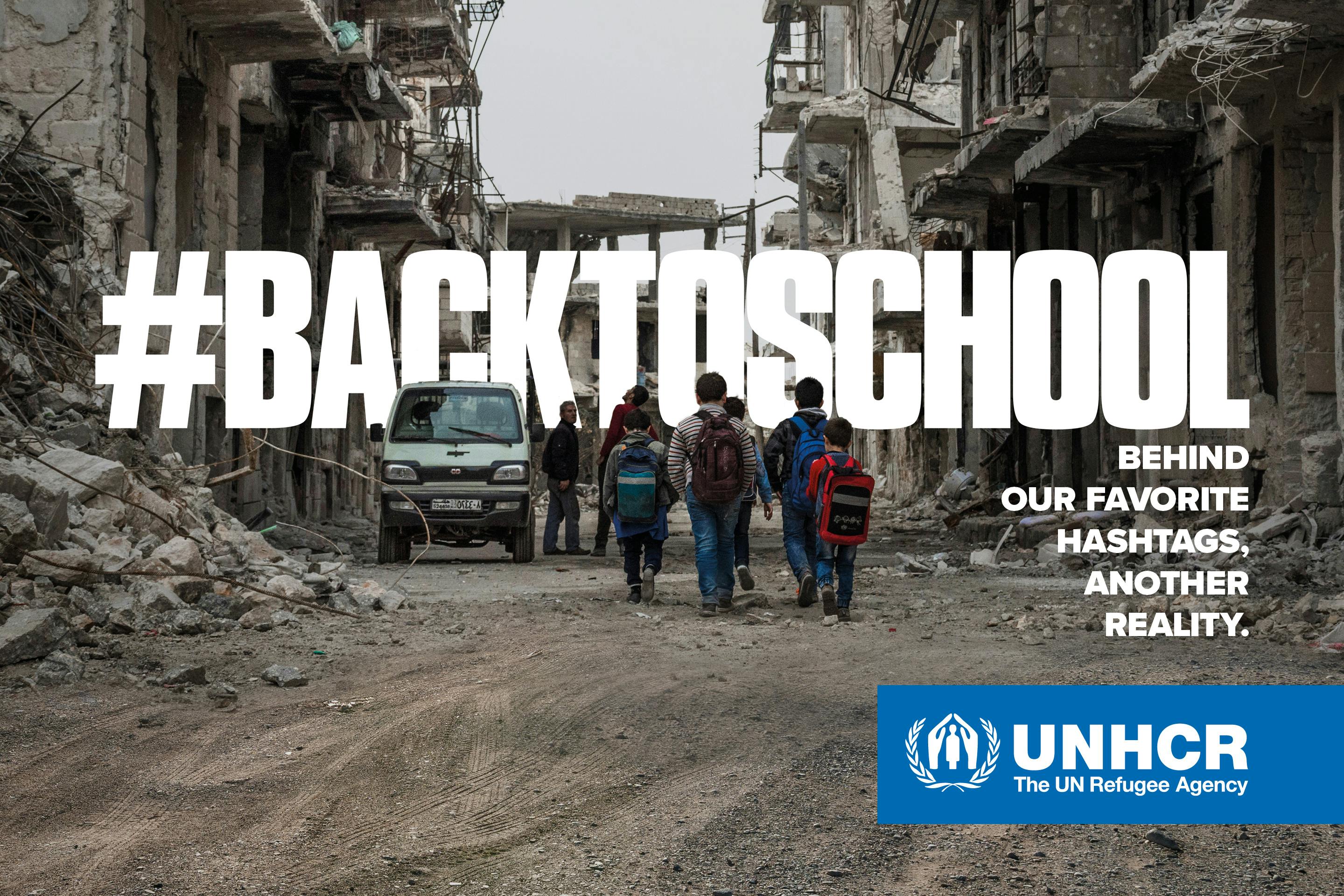 UNHCR and Jelylfish hack your favourite hashtags