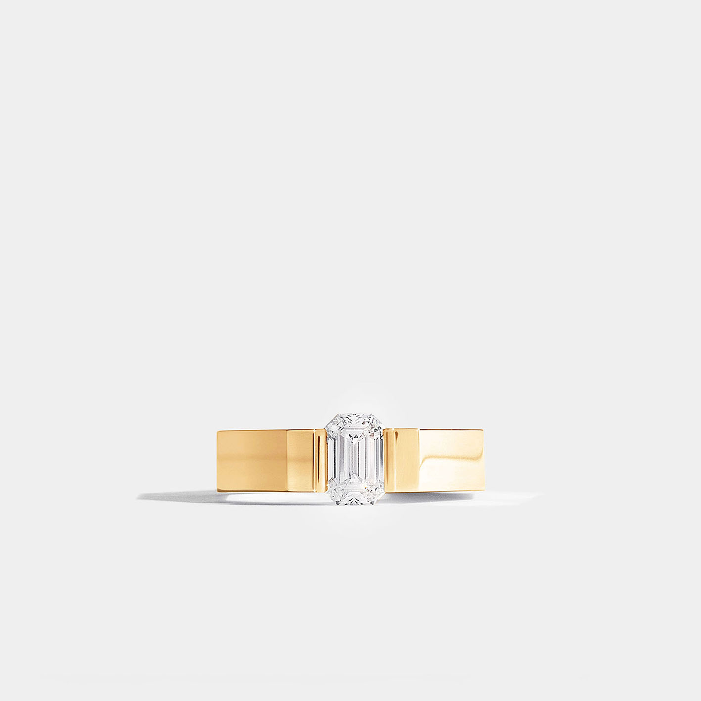 JEM | Solitaire Octogone large emerald