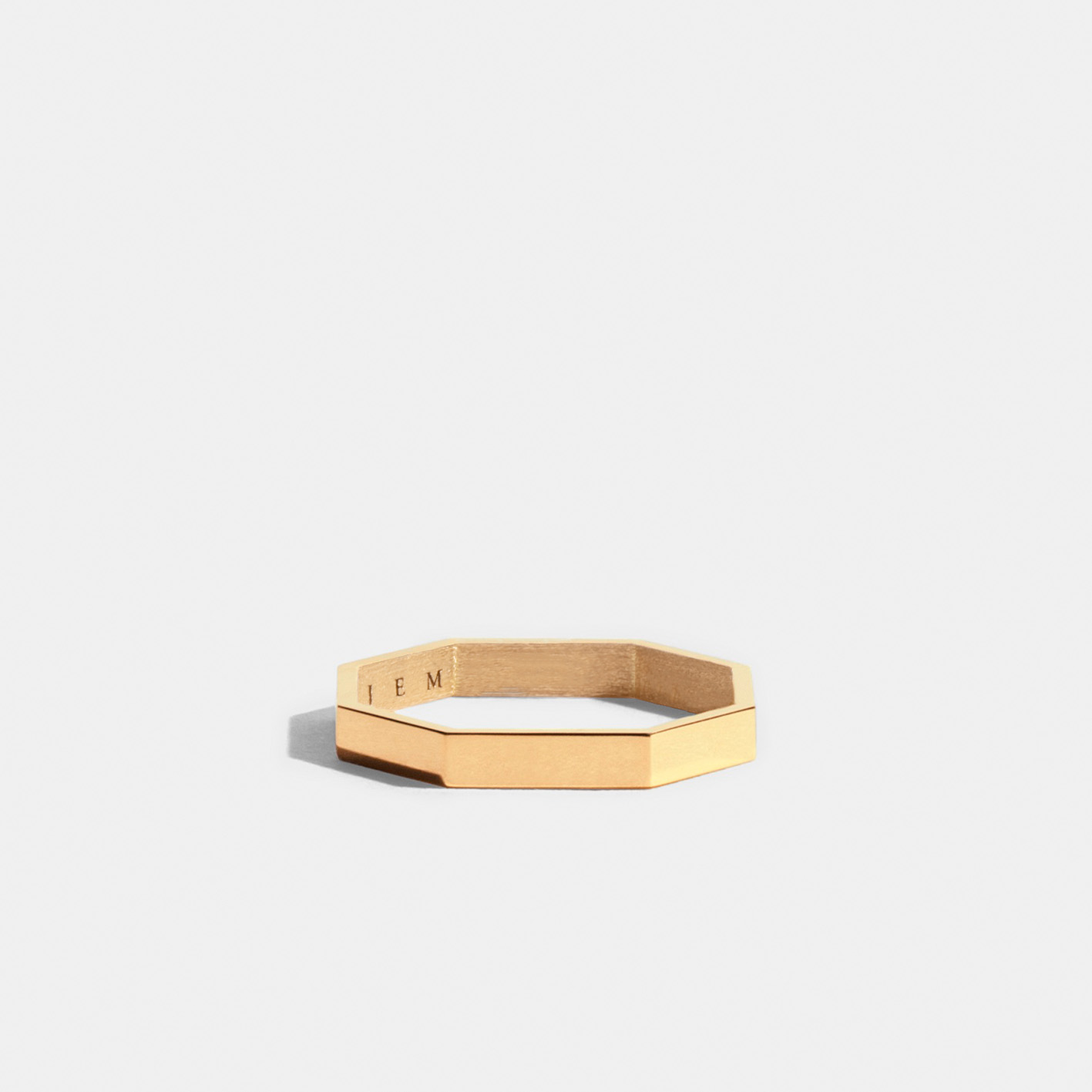 JEM | Bague Octogone simple
