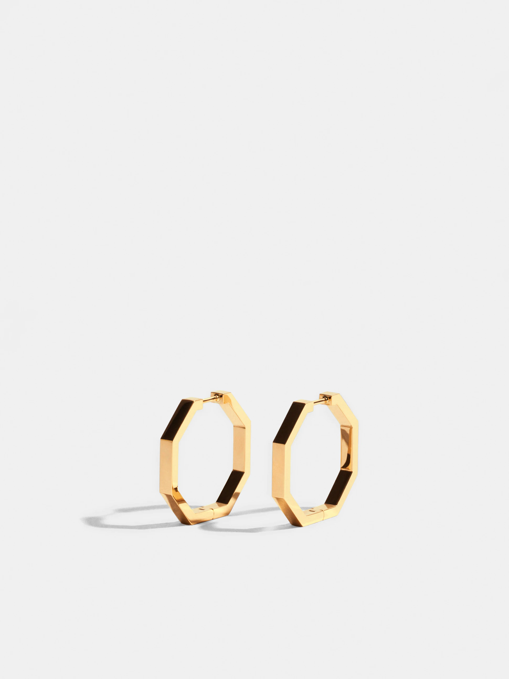Bangle Octogone double en Or jaune éthique 18 carats | JEM joaillerie ...