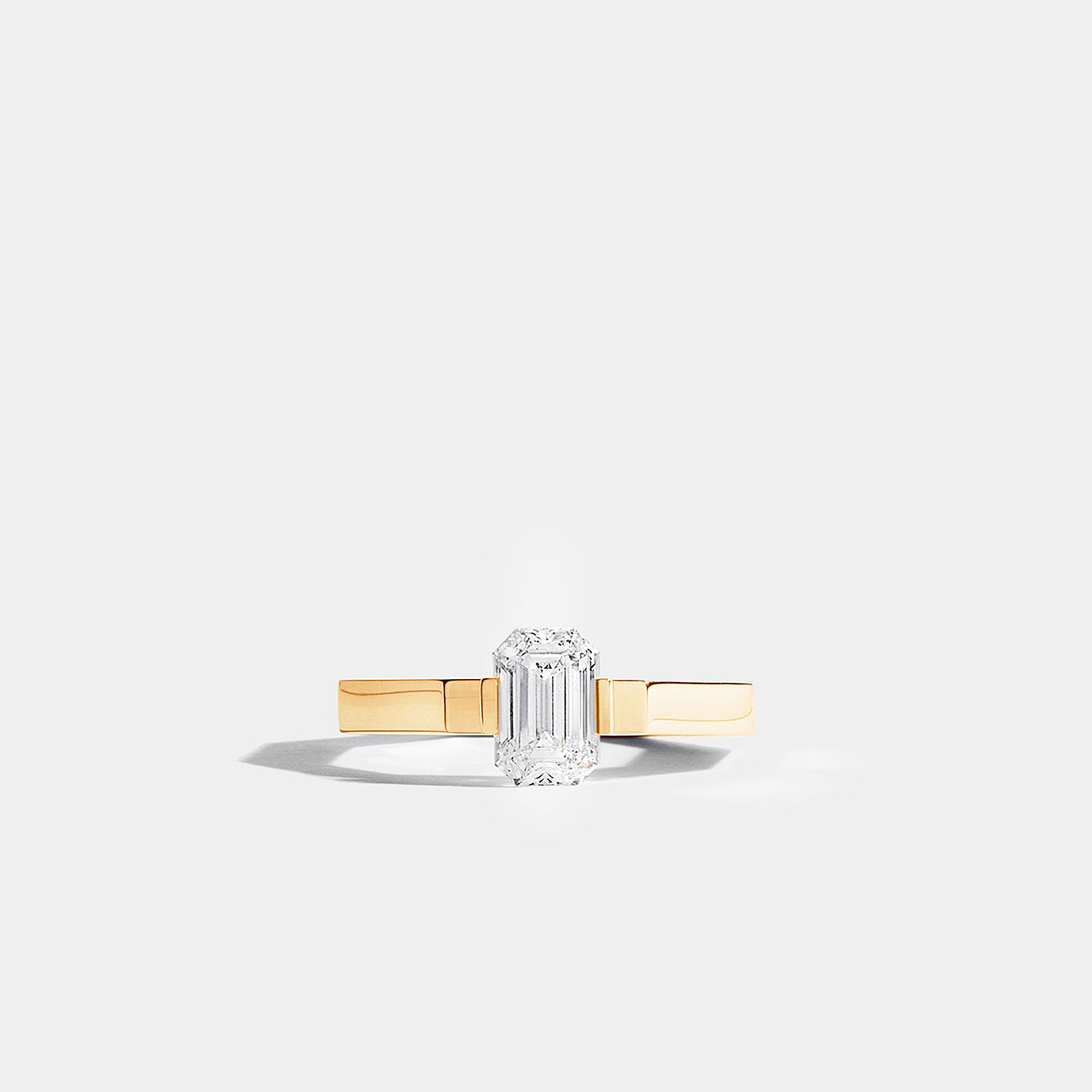 JEM | Solitaire Octogone émeraude