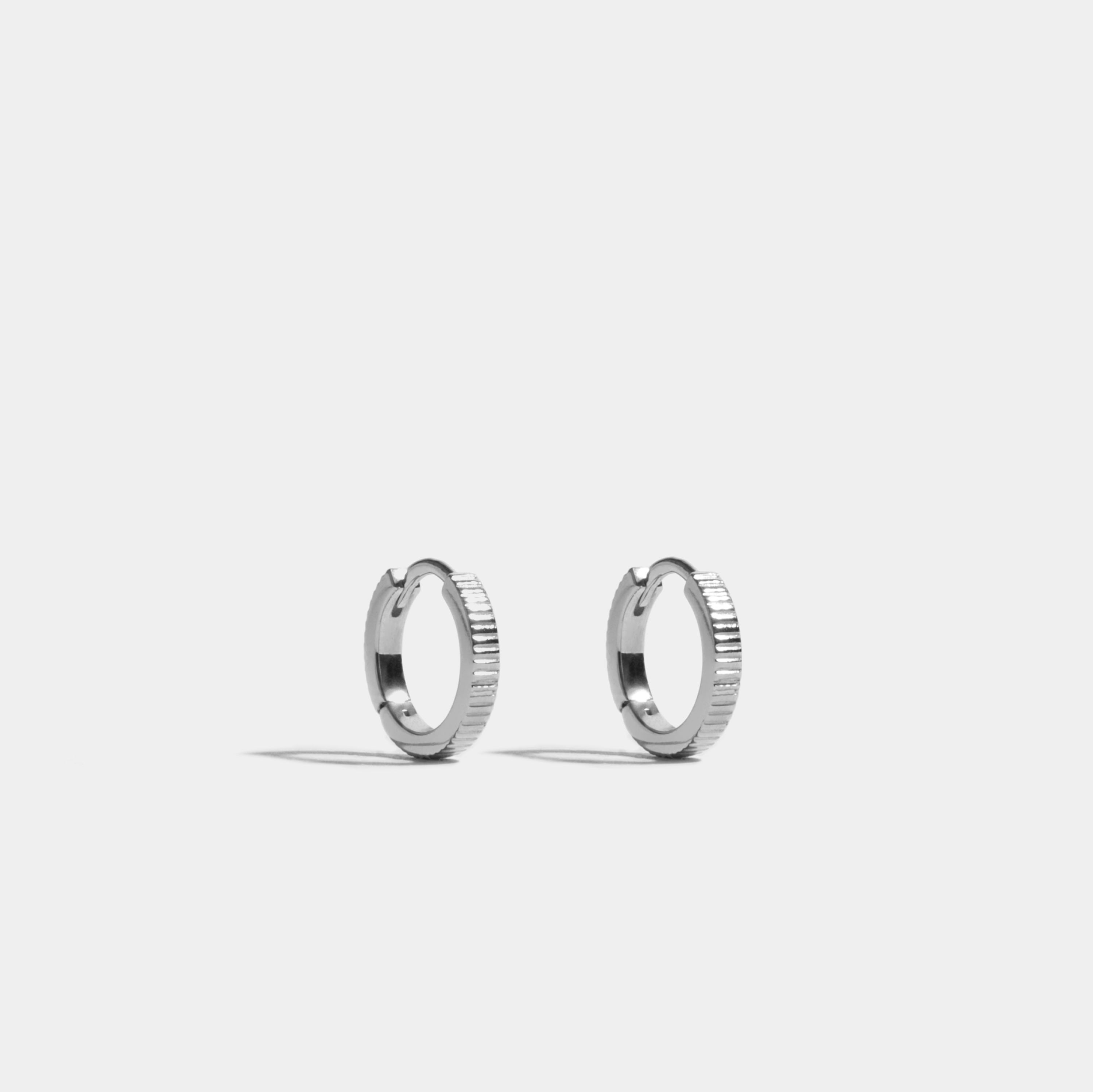 JEM | Anagramme ridges earrings