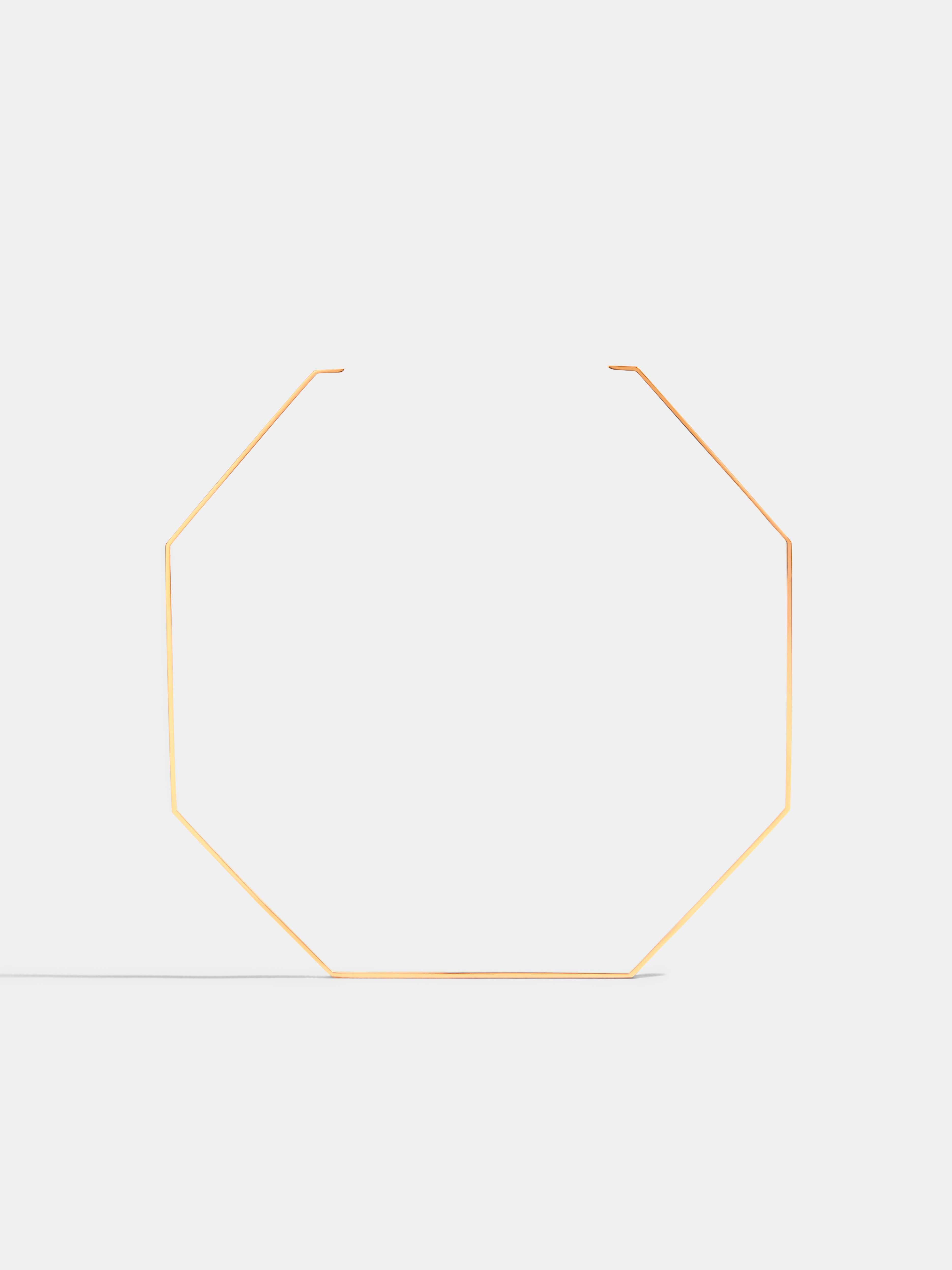 Octogone chocker in ethical yellow gold | JEM, jewellery ethically minded