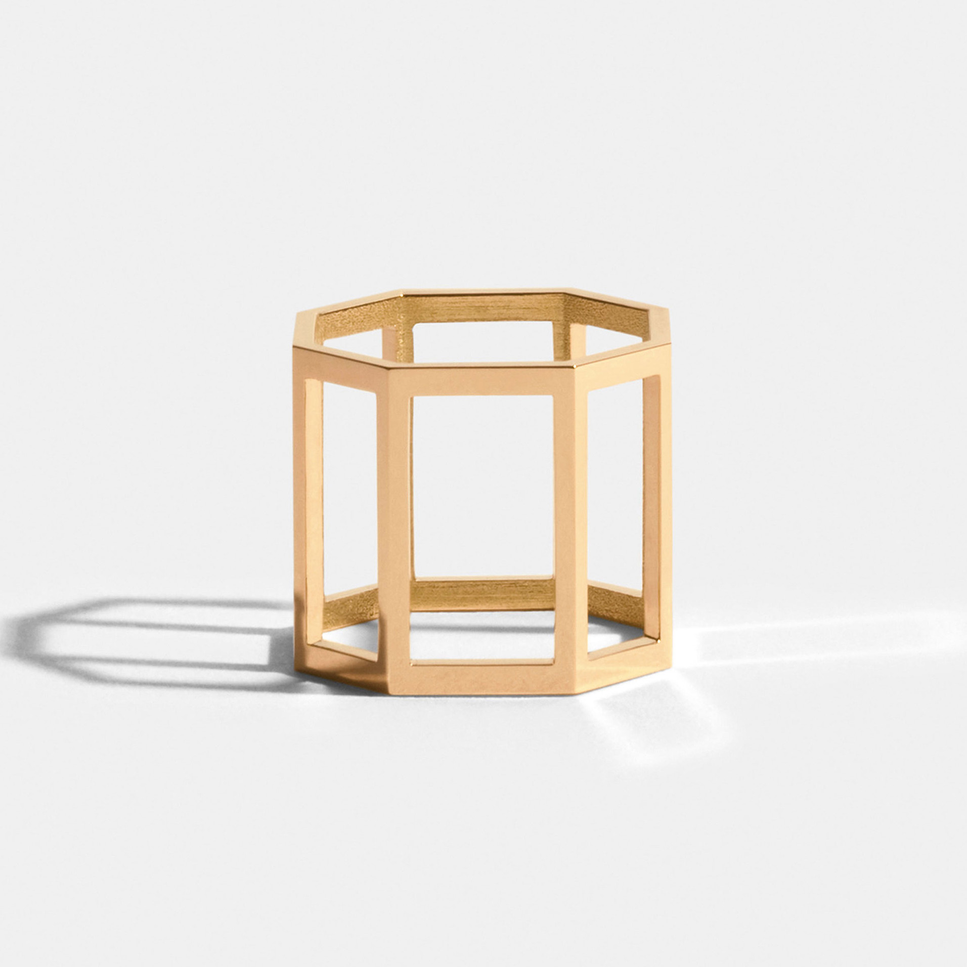 Octogone ring 17 in 18k ethical yellow gold | JEM, jewellery ethically ...