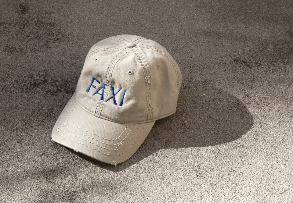 Faxi, Typeface. - Jens Nilsson