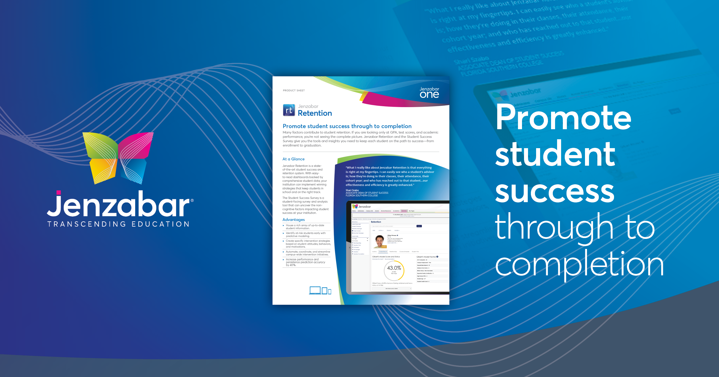 Retention Product Sheet - Jenzabar