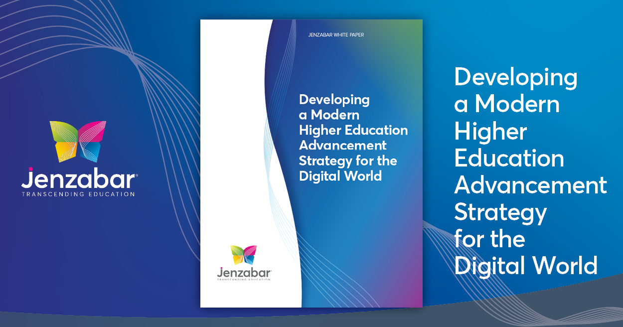 Developing a Modern Advancement Strategy for the Digital World - Jenzabar