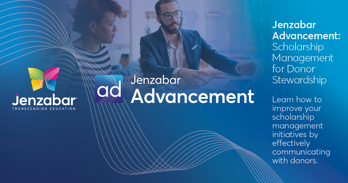 Jenzabar Advancement: Scholarship Management for Donor Stewardship