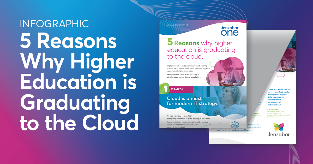 5 Reasons Why Higher Education is Graduating to the Cloud - Jenzabar