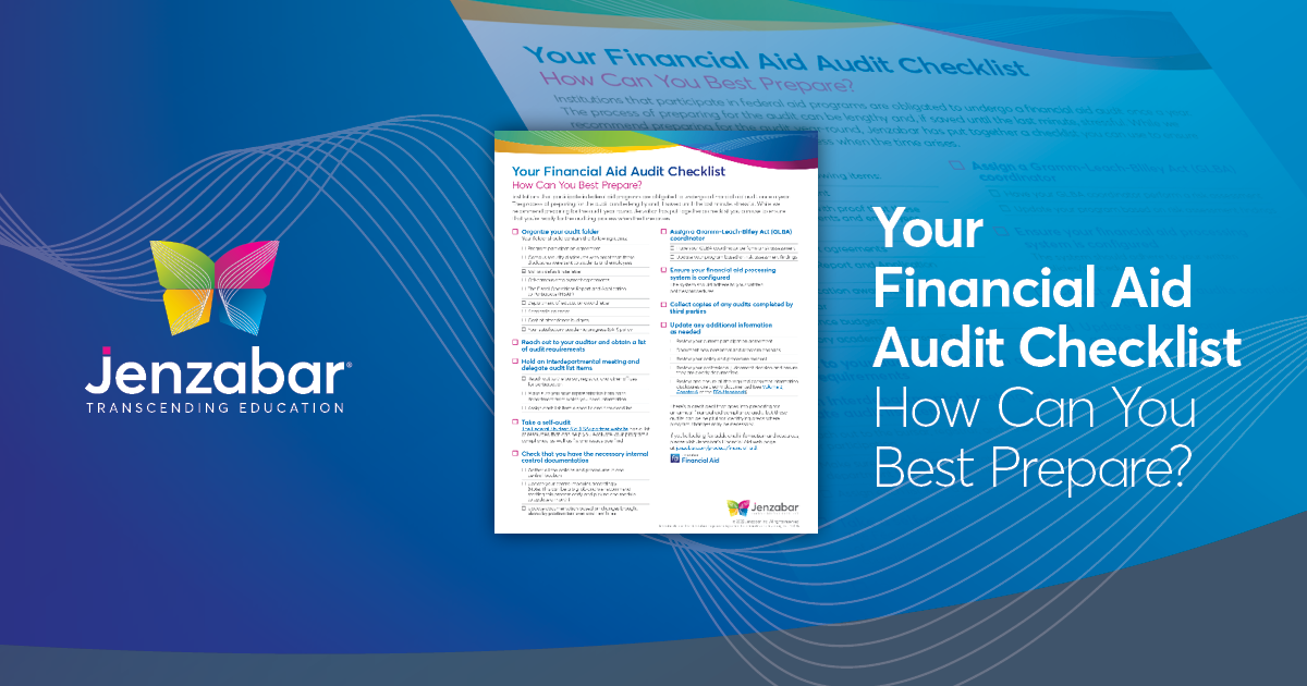 Financial Aid Audit Checklist - Jenzabar