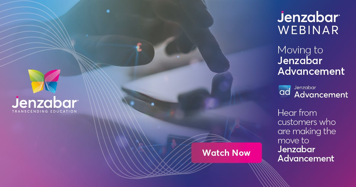 Moving to Jenzabar Advancement - Jenzabar