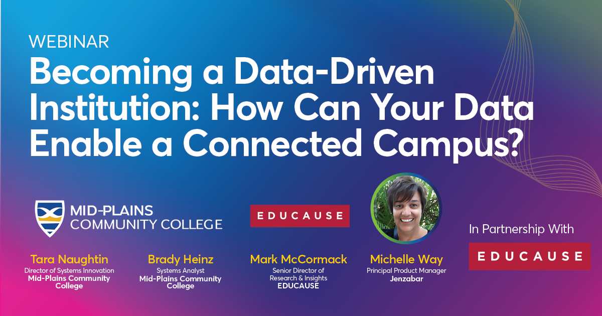 Becoming a Data-Driven Institution: How Can Your Data Enable a ...