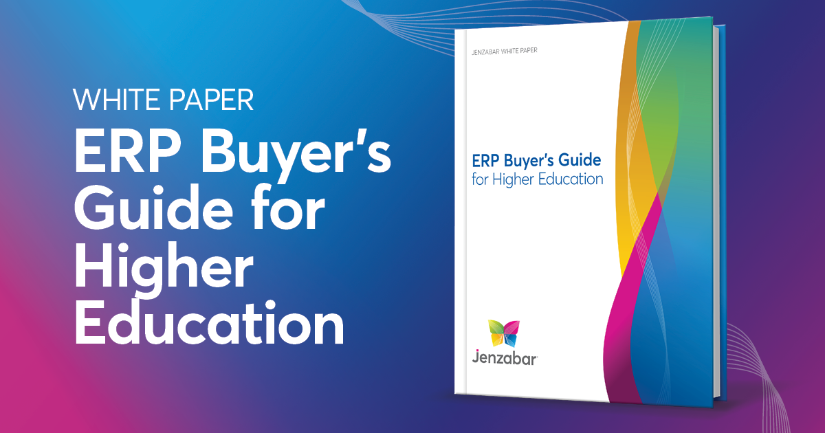 ERP Buyer's Guide for Higher Education - Jenzabar White Paper