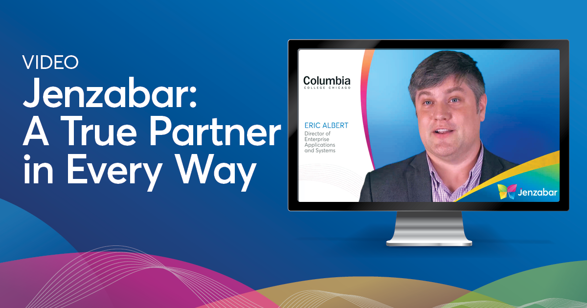 Jenzabar: A True Partner in Every Way - Jenzabar