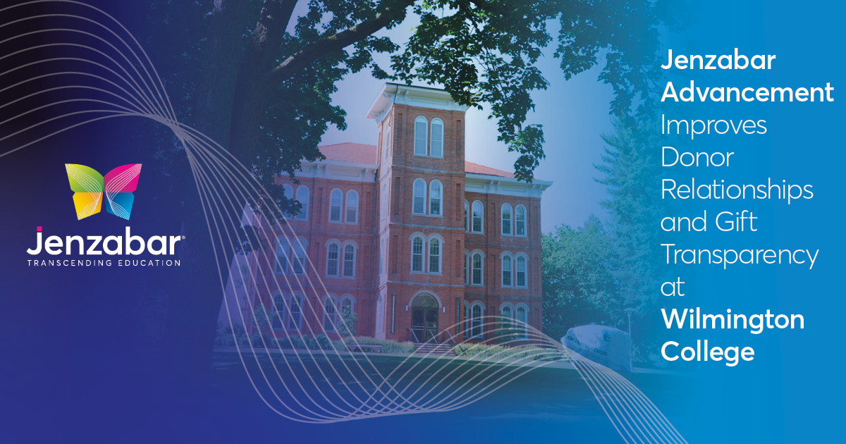 Jenzabar Advancement Improves Donor Relationships and Gift Transparency ...