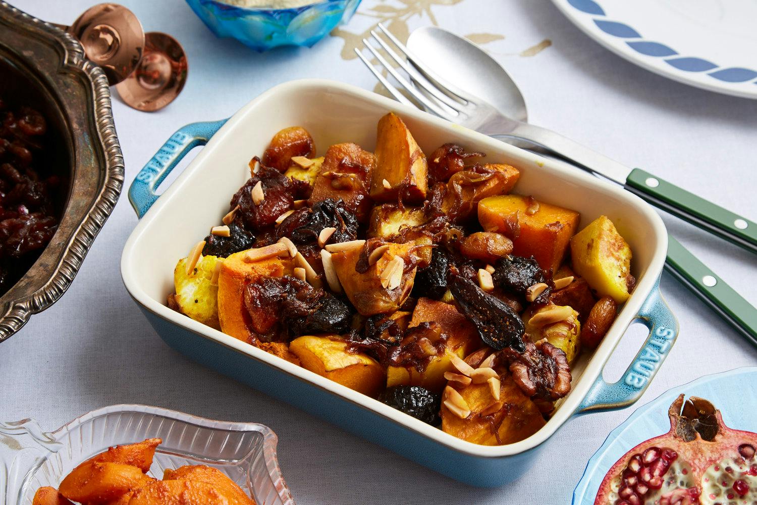 Veggie Tanzia (Roast Root Vegetables With Dried Fruit and Nuts ...