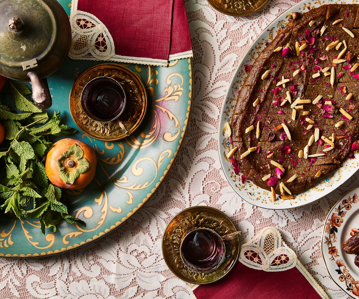 Persian Halva with Rosewater and Saffron — Jewish Food Society