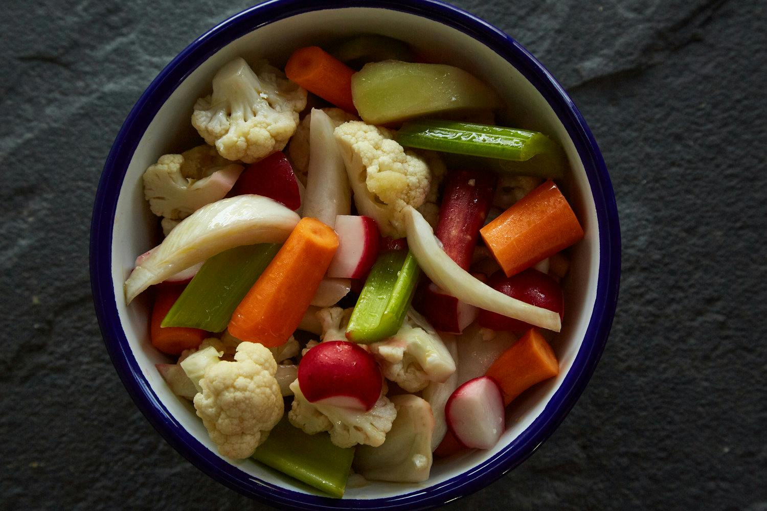 Msayer (Pickled Vegetables) — Jewish Food Society